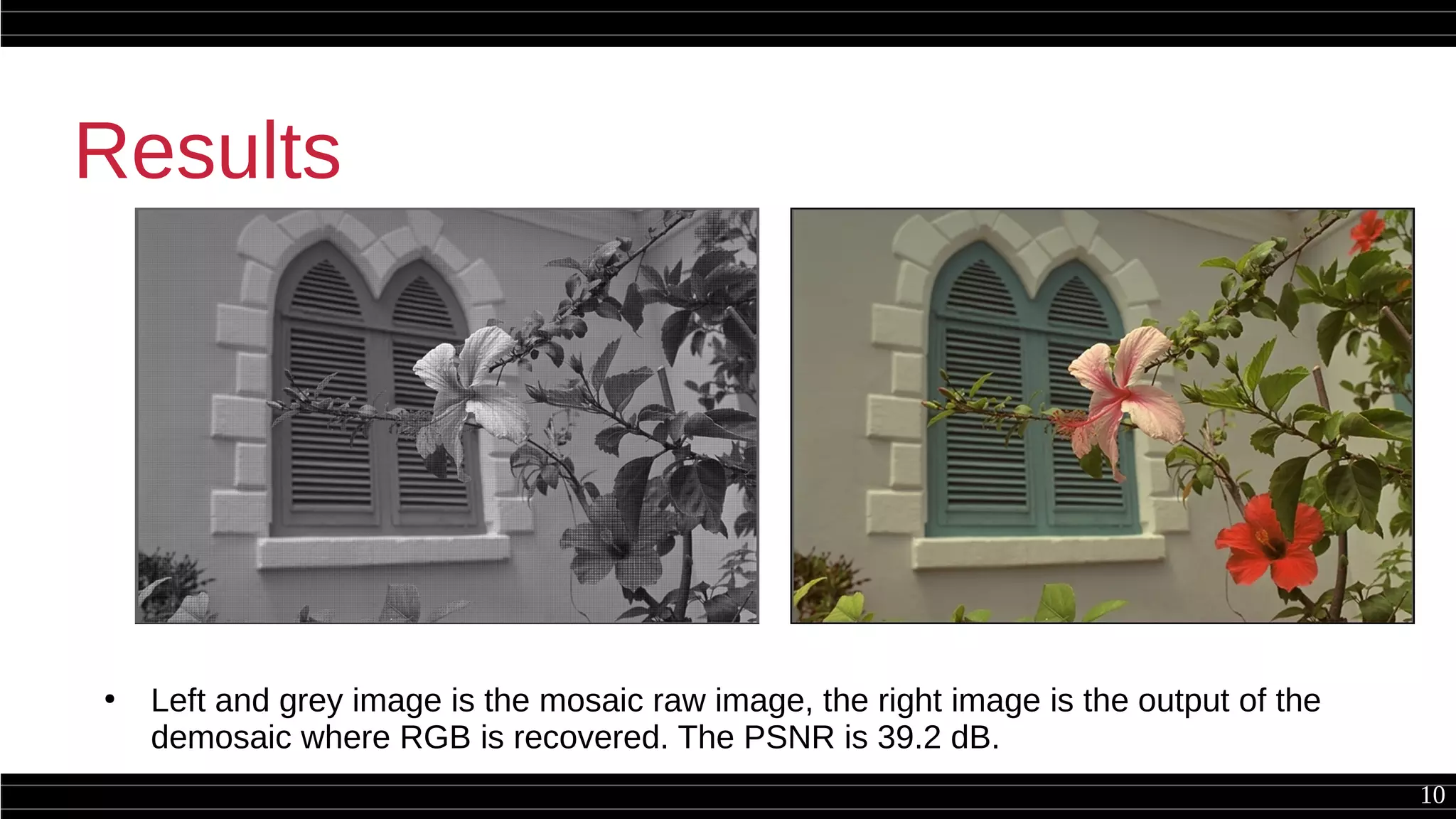 Demosaic RTL for ISP workflow | PDF