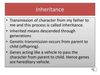 Intro to Genetics | PPTX | Gardening | Home & Garden