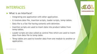 Introduction to Oracle Apps Technical | PPTX