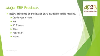 Introduction to Oracle Apps Technical | PPTX