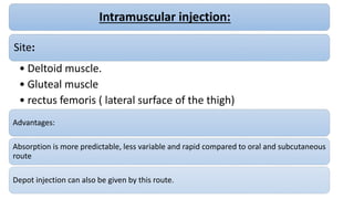 Demostration of injection | PPTX | First Aid | Injuries