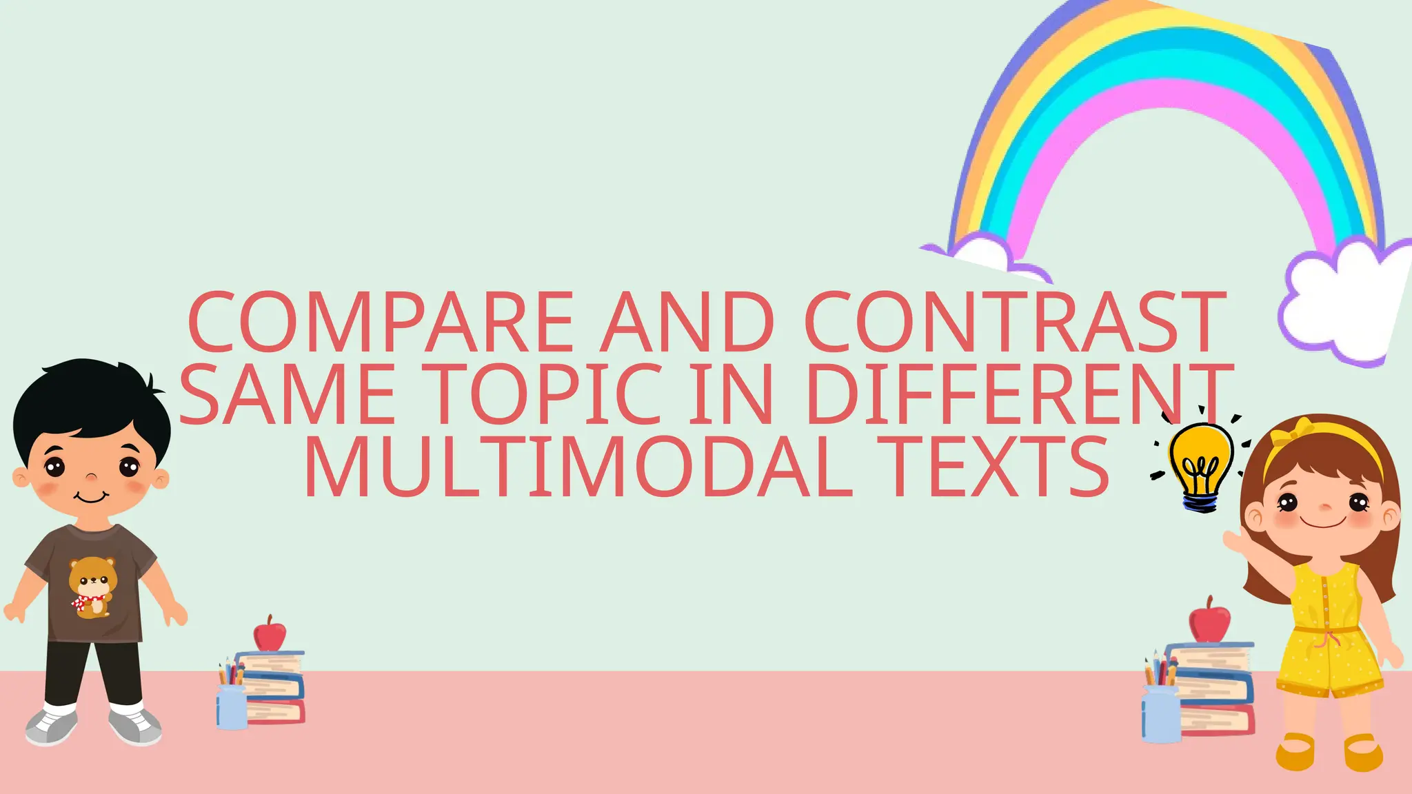 Grade 8 Lesson-Q2: Compare and Contrast Same Topic in Different ...