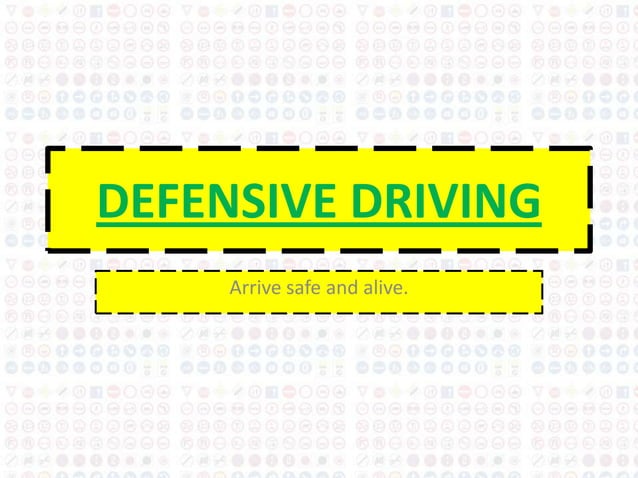 Defensive Driving | PPTX