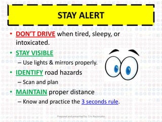 Defensive Driving | PPTX