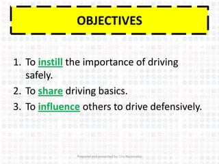 Defensive Driving | PPTX