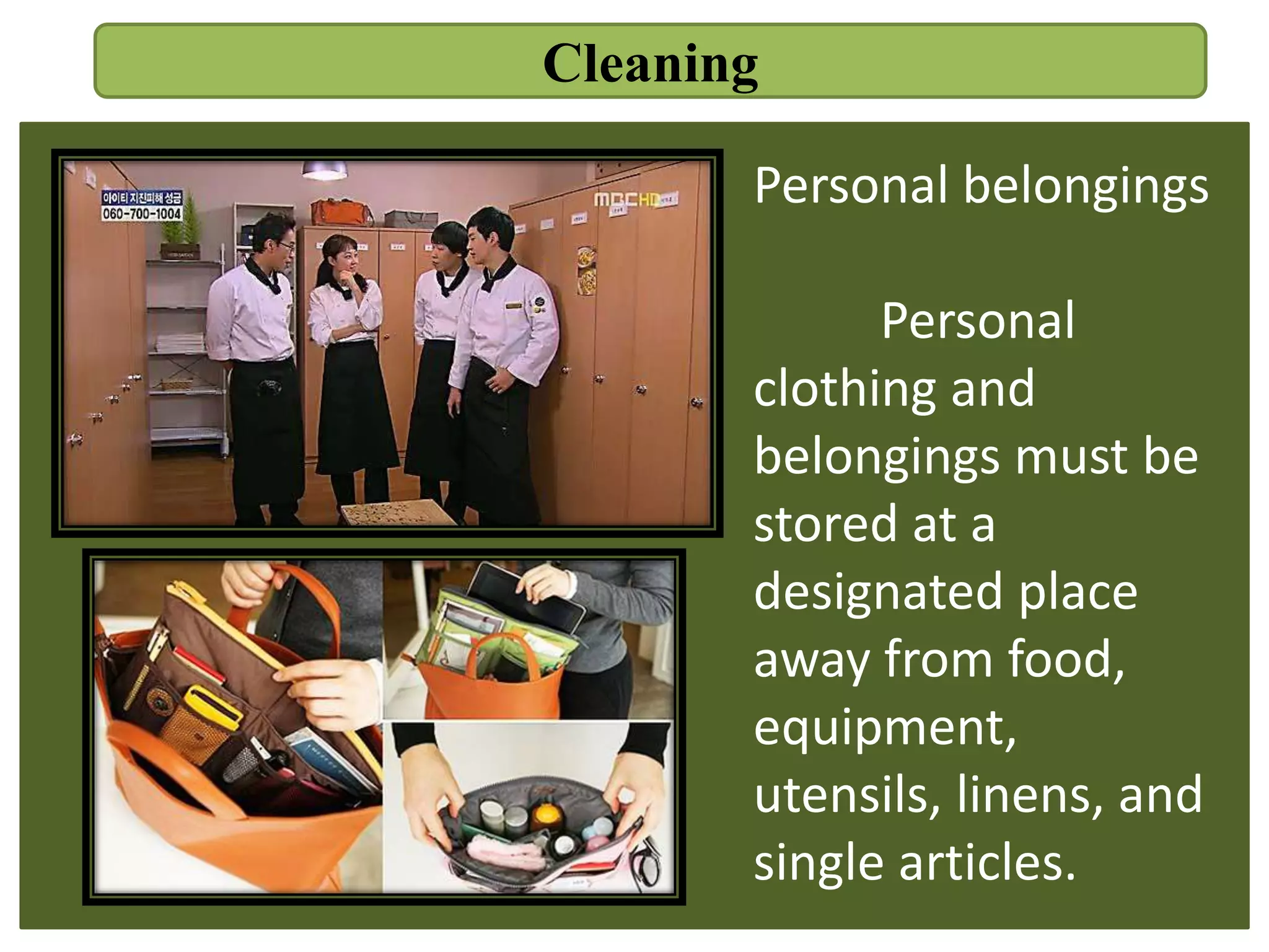 proper food handling, food safety, and sanitation practices | PPTX