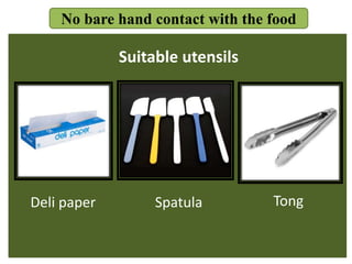 proper food handling, food safety, and sanitation practices | PPTX