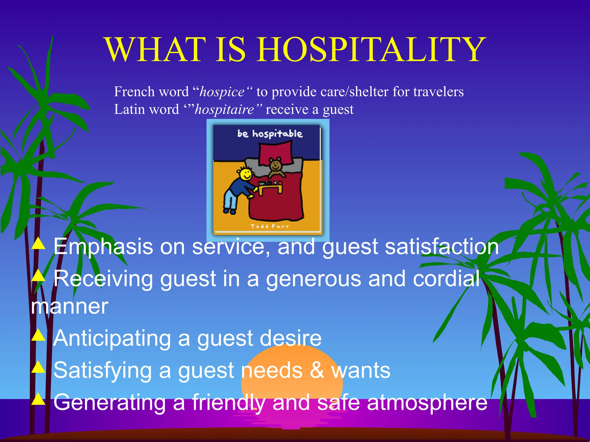 intro to hospitality and tourism industry | PPTX