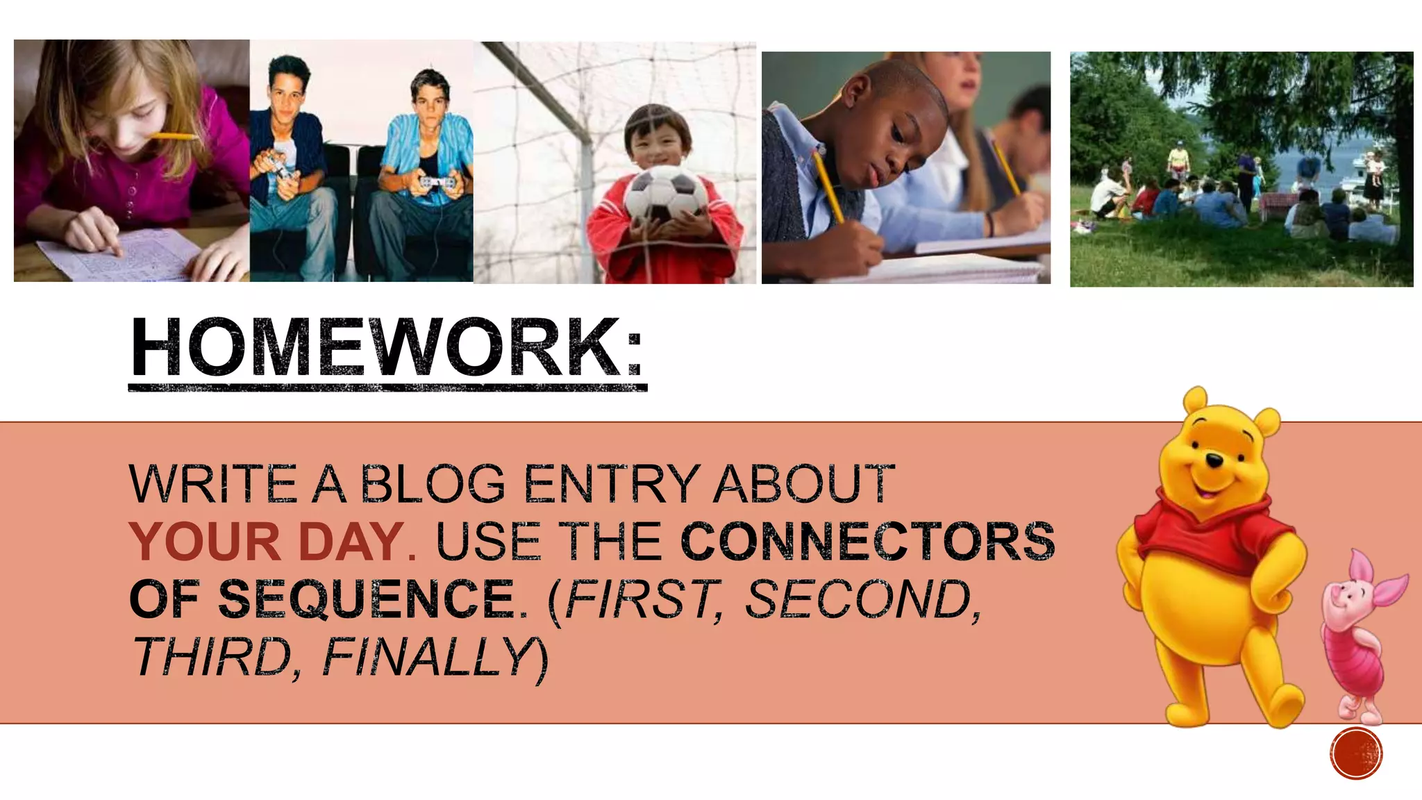 Writing Connectors of Sequence | PPTX