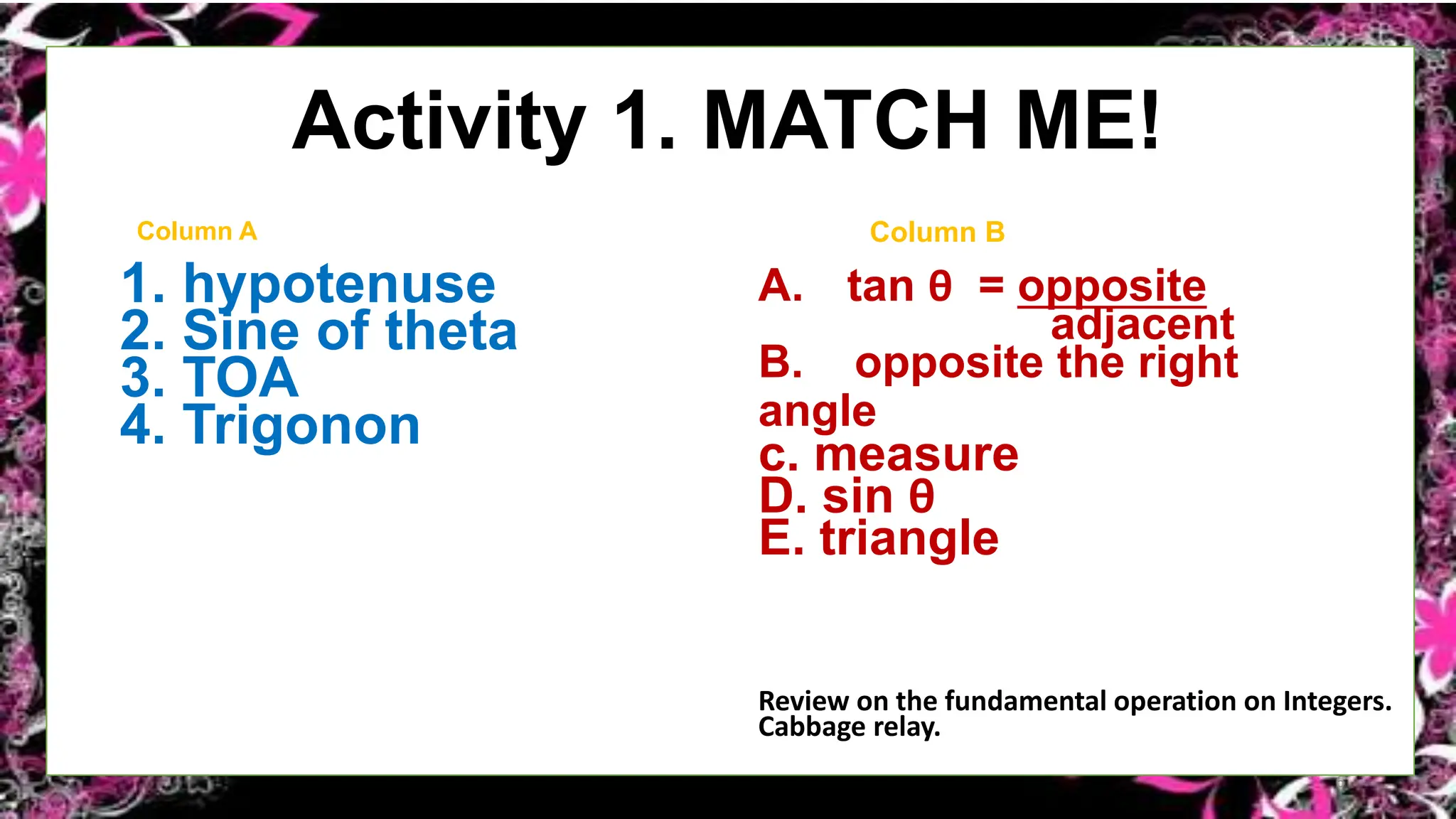 IDENTIFY ANGLE OF ELEVATION AND DEPRESSION | PPTX