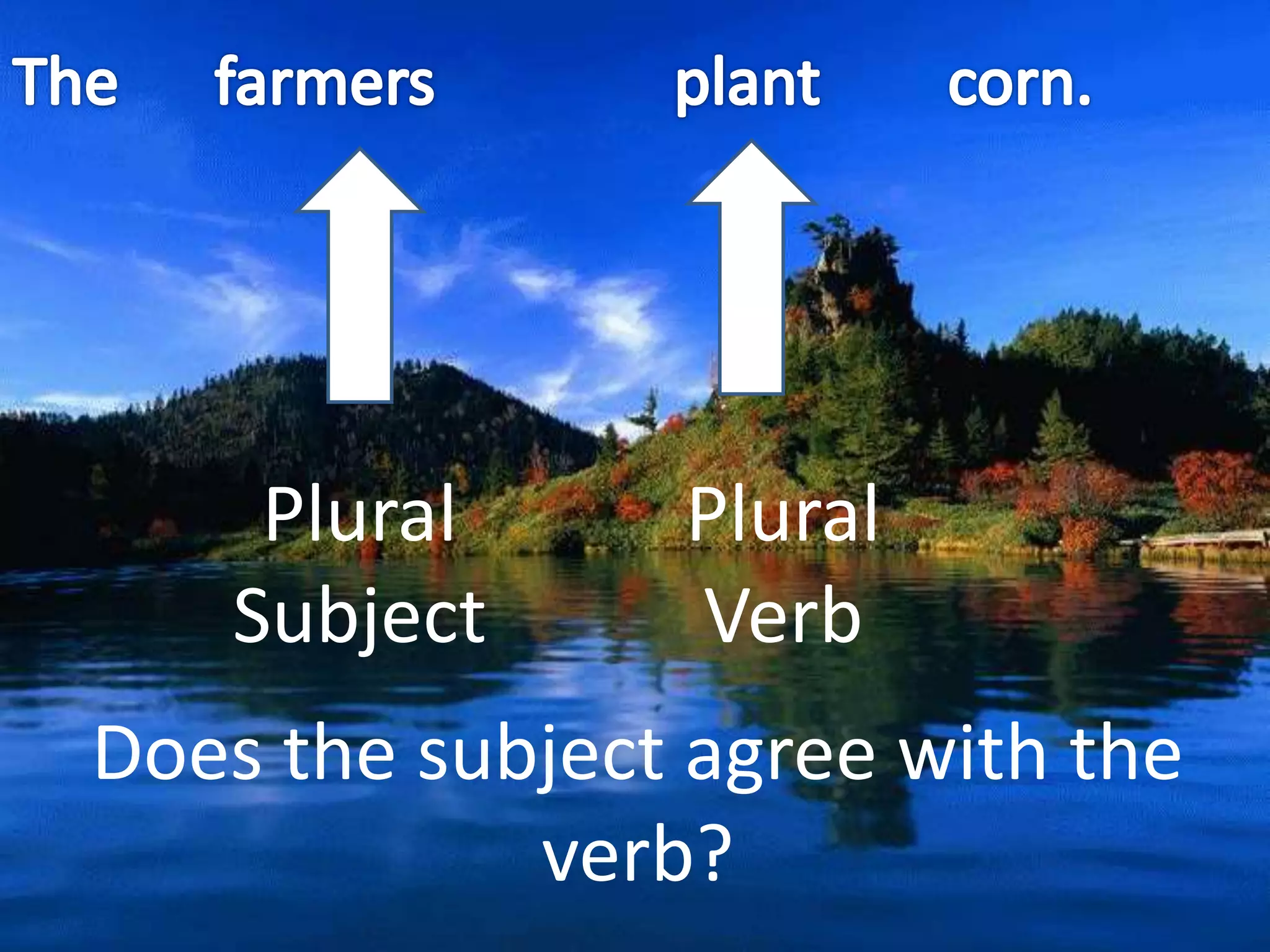 subject verb agreement developmental reading | PPT