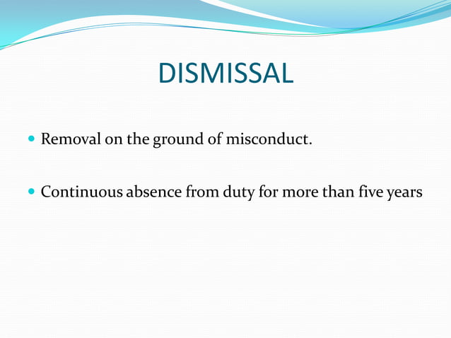 Demotion And Separation | PPT