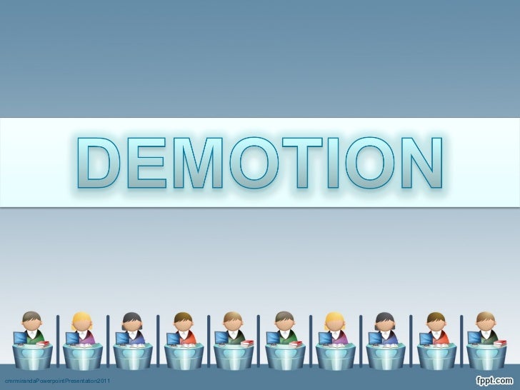Change in Employee Status (Demotion & Transfer)