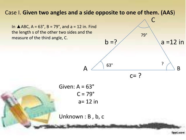Law of Sines ppt | PPTX | Physics | Science