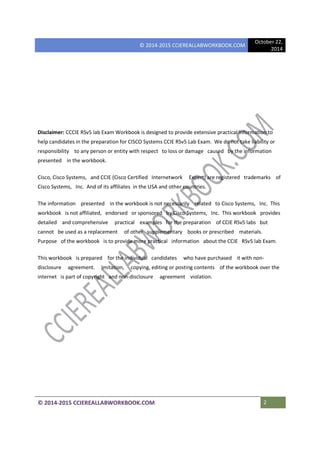 CCIE Real LAB TS 1.2 CCIEREALLABWORKBOOK.COM