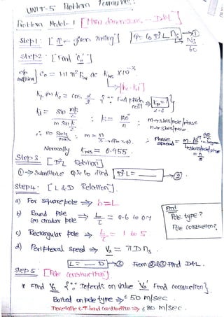 Design of Electrical Machines Problems & Solutions | PDF
