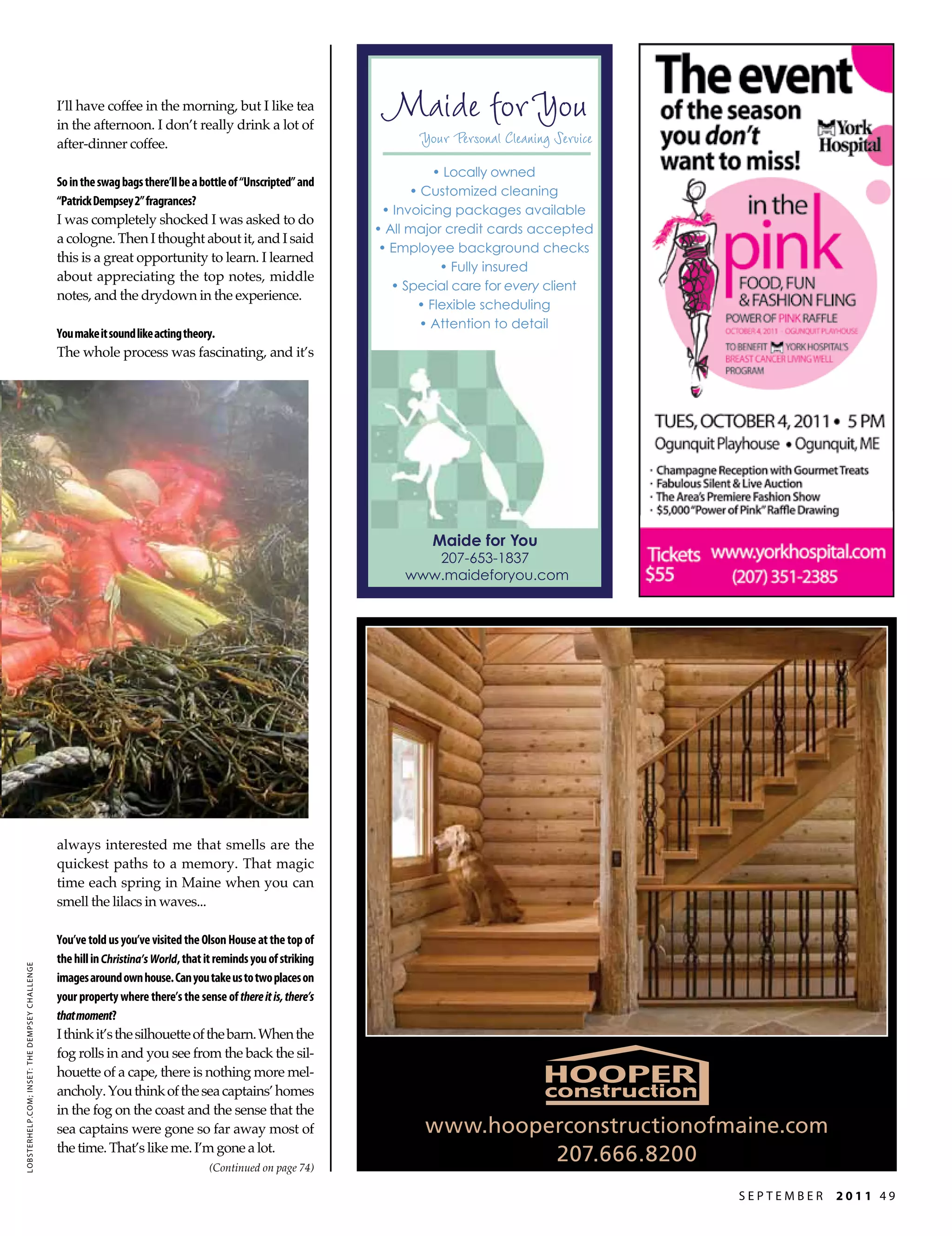 Patrick Dempsey Interview | PDF