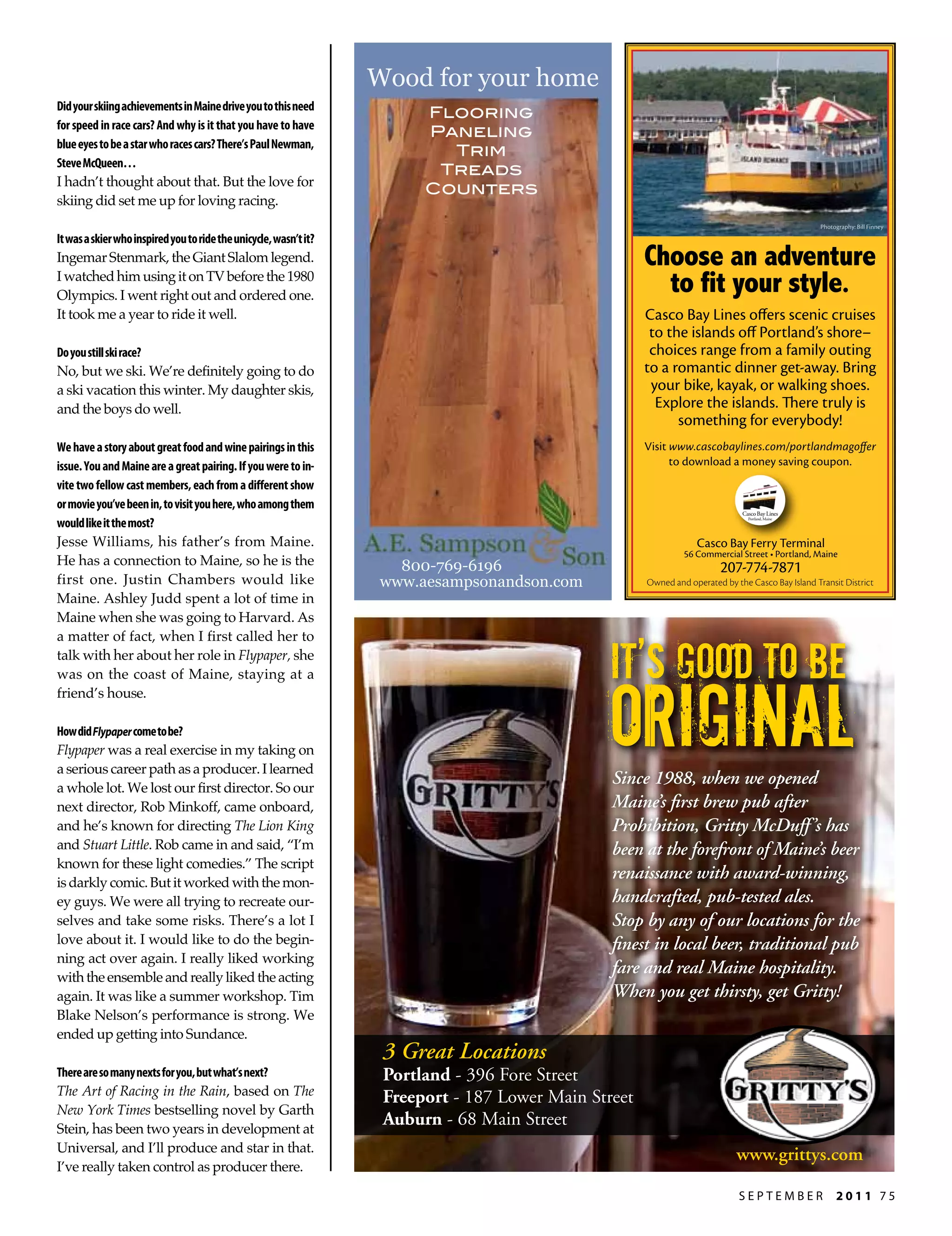 Patrick Dempsey Interview | PDF