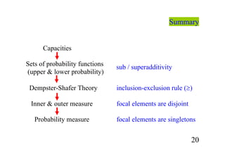 Dempster-Shafer Theory Beliefs Functions | PDF