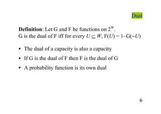 Dempster-Shafer Theory Beliefs Functions | PDF