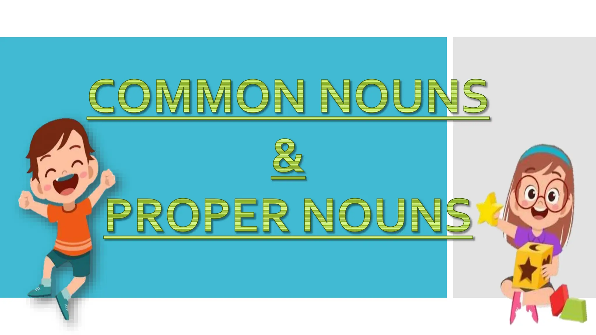 common noun and proper nouns english 6 important | PPT