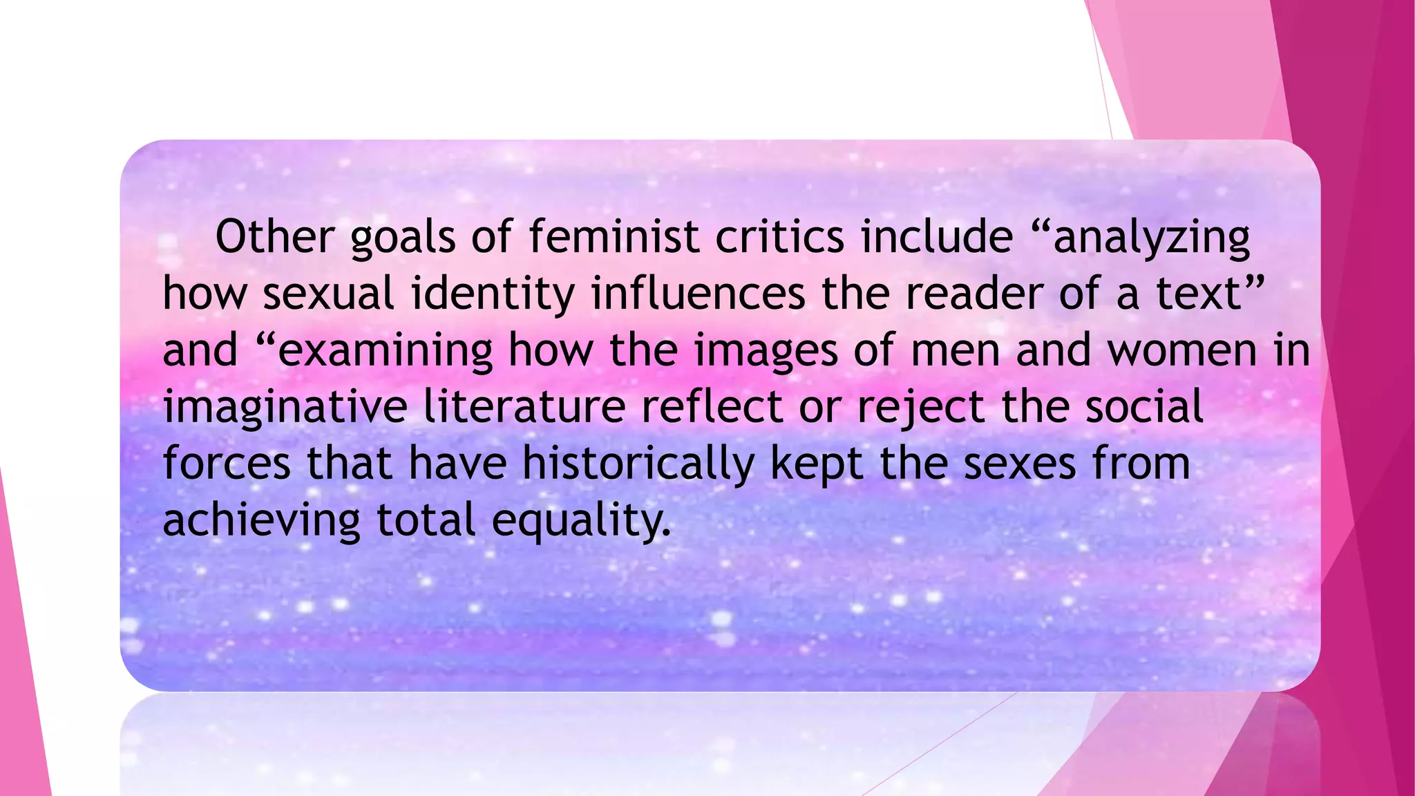 Gender Critcism | PPTX