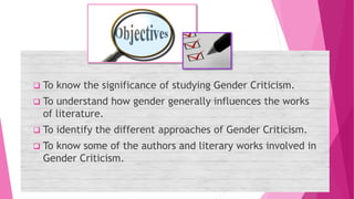 Gender Critcism | PPTX