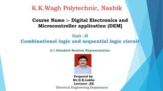Digital Electronics Standard boolean representation | PDF