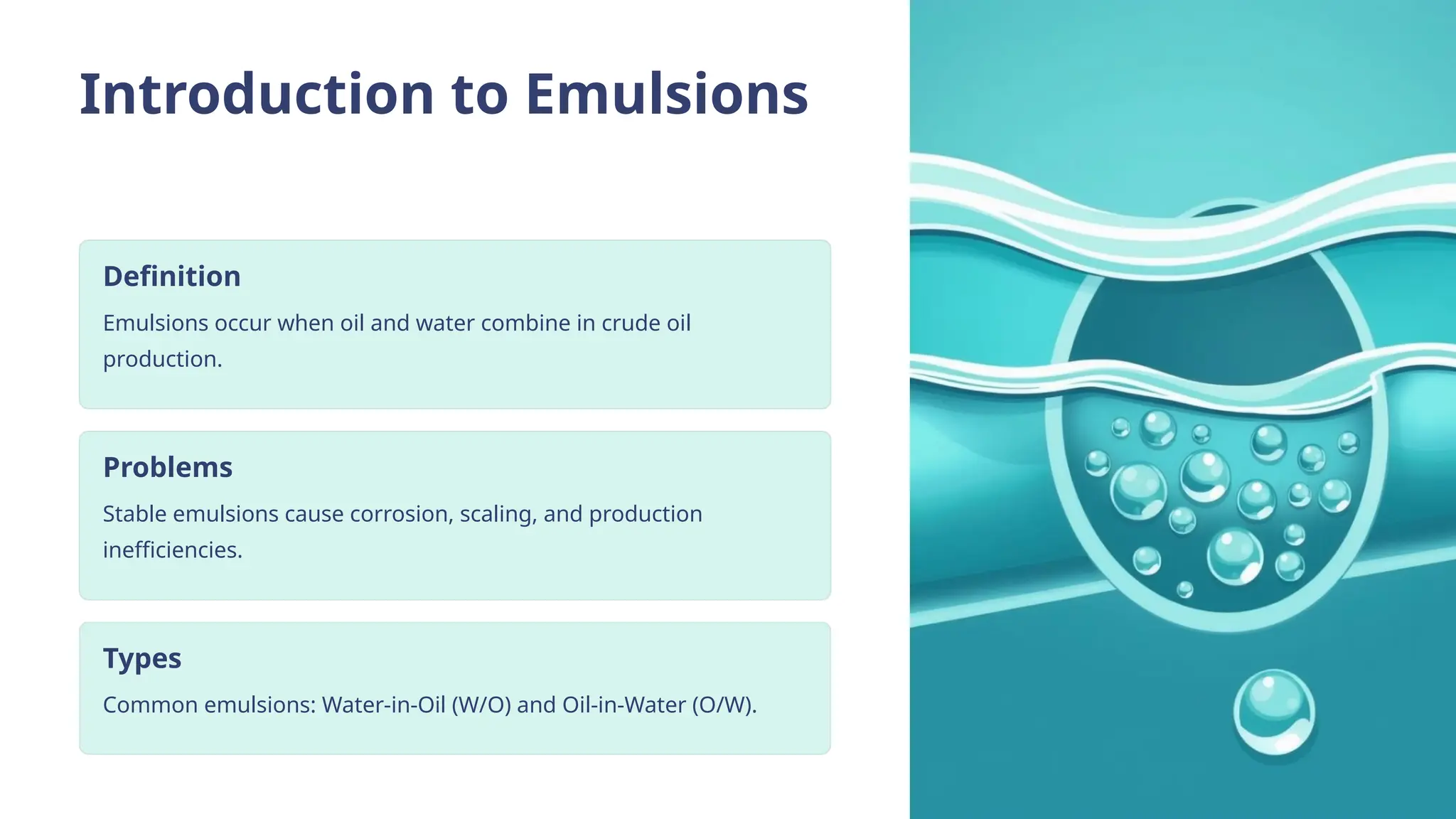 DEMULSIFICATION in the oil and gas industry .pptx