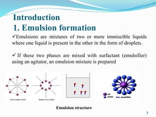 Demulsification of oily wastewater | PPTX