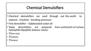 Demulsifiers Introductory Presentation.pptx