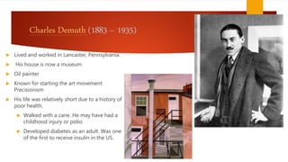 Demuth typography | PPT