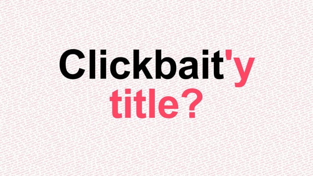 Yup... WebRTC Still Sucks | PPT