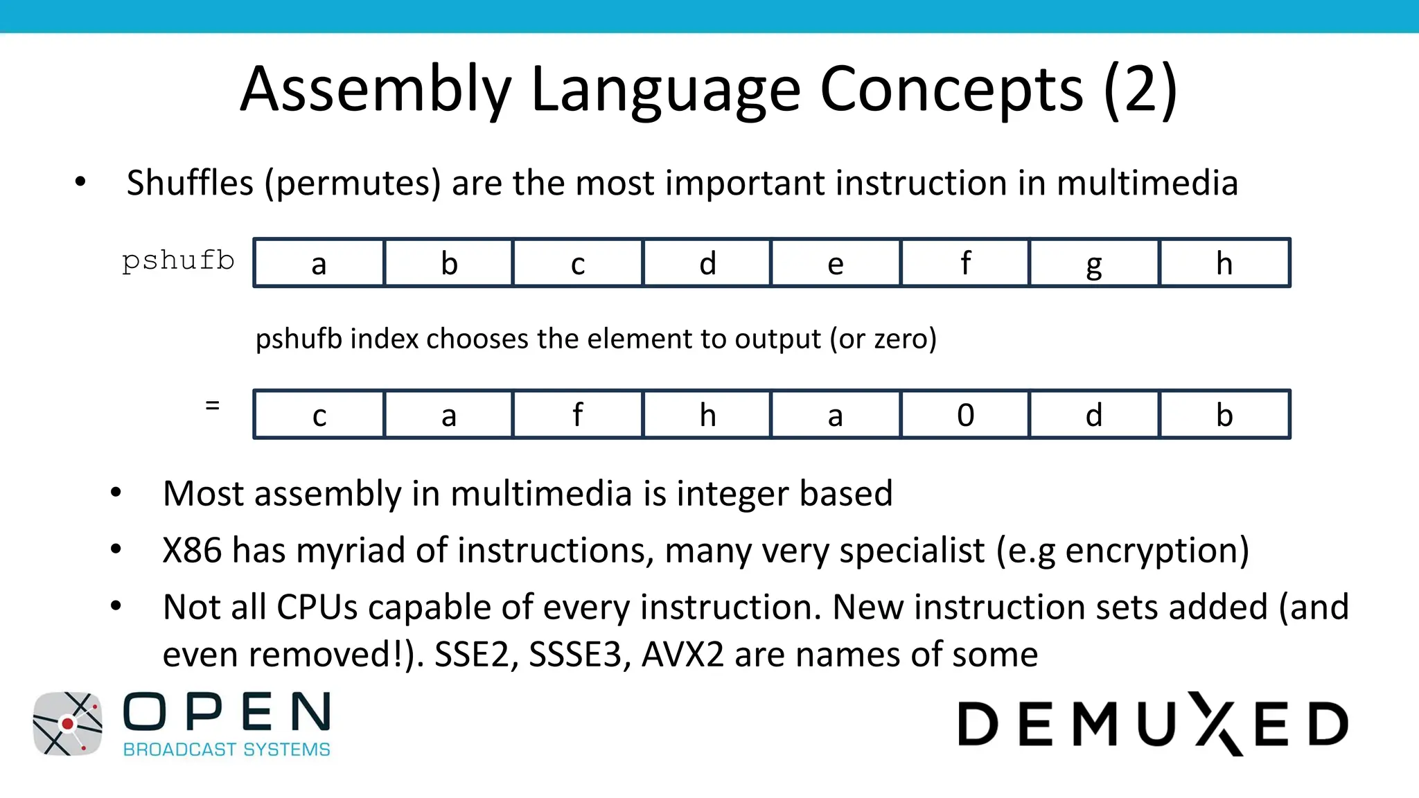 Baby Demuxed's First Assembly Language Function | PDF