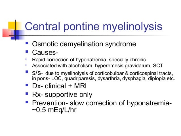 Demyelinating diseases