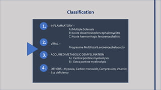 Demyelinating diseases of CNS | PPTX