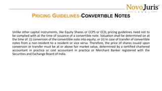 Convertible Notes - India: Issuance, Conversion, Taxation etc | PPT