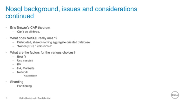 Demystfying nosql databases | PPT