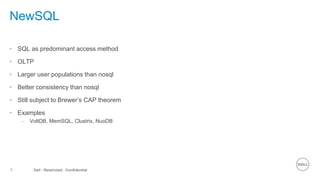 Demystfying nosql databases | PPT