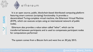 Demystify blockchain development with hyperledger fabric | PPT