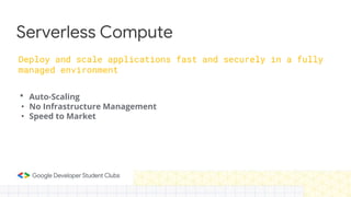 Demystify gcp compute services | PPTX