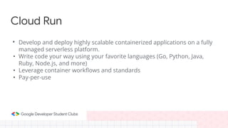 Demystify gcp compute services | PPTX