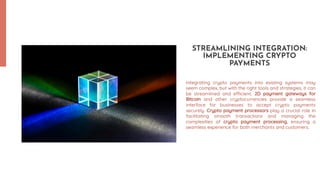 Demystifying Blockchain: Unlocking the Potential of Crypto Payment Processing | PDF | Computing ...