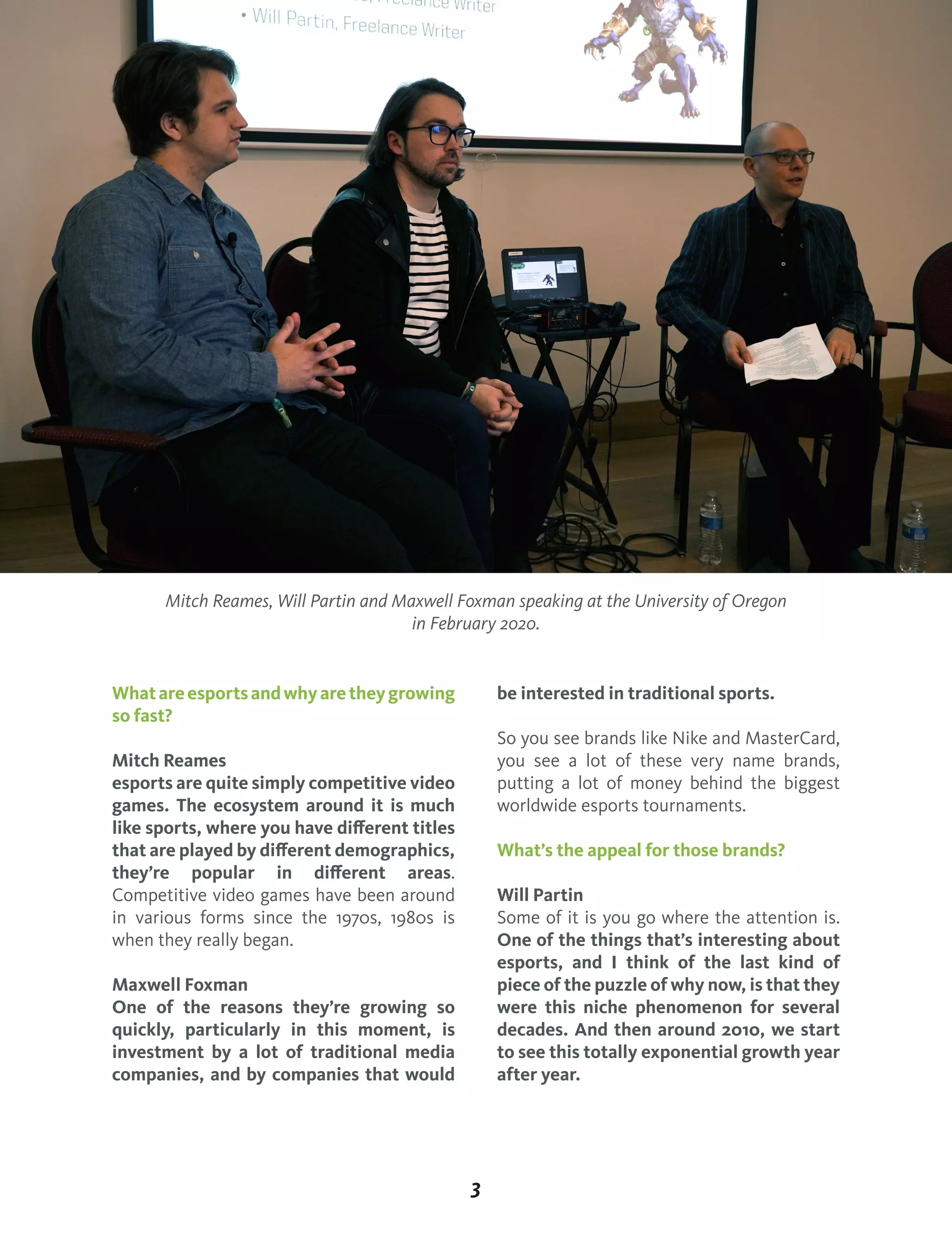 Demystifying Media: The rise of esports | PDF