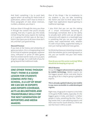 Demystifying Media: The rise of esports | PDF