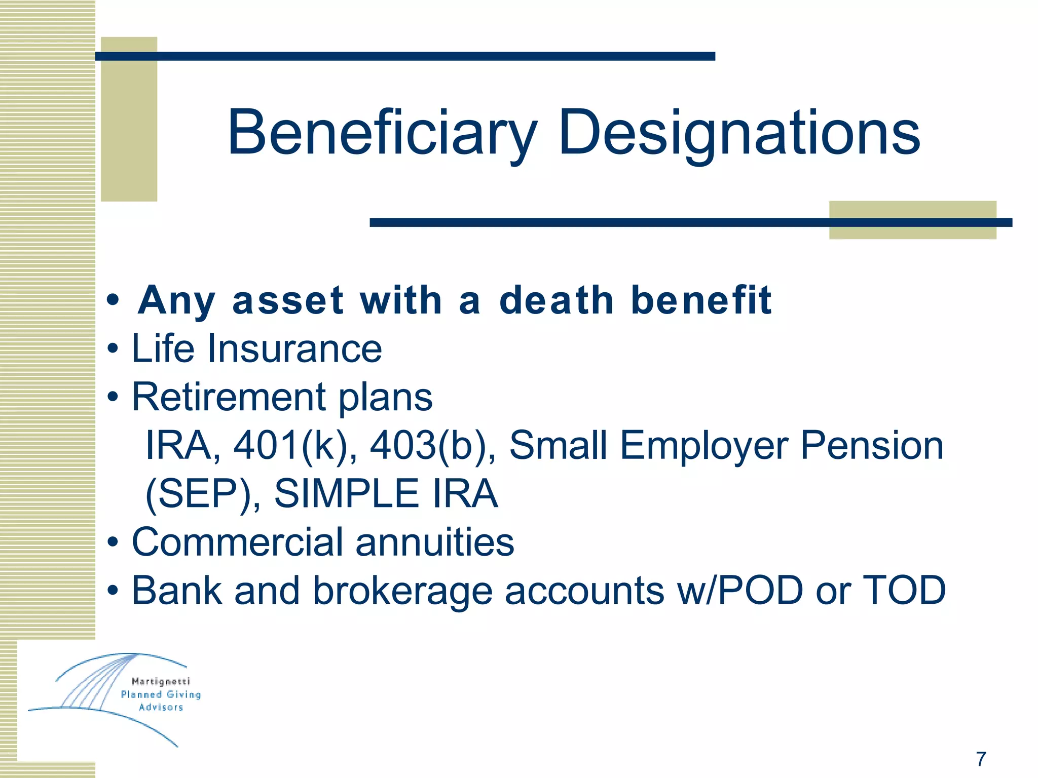 Demystifying Planned Giving | PPT