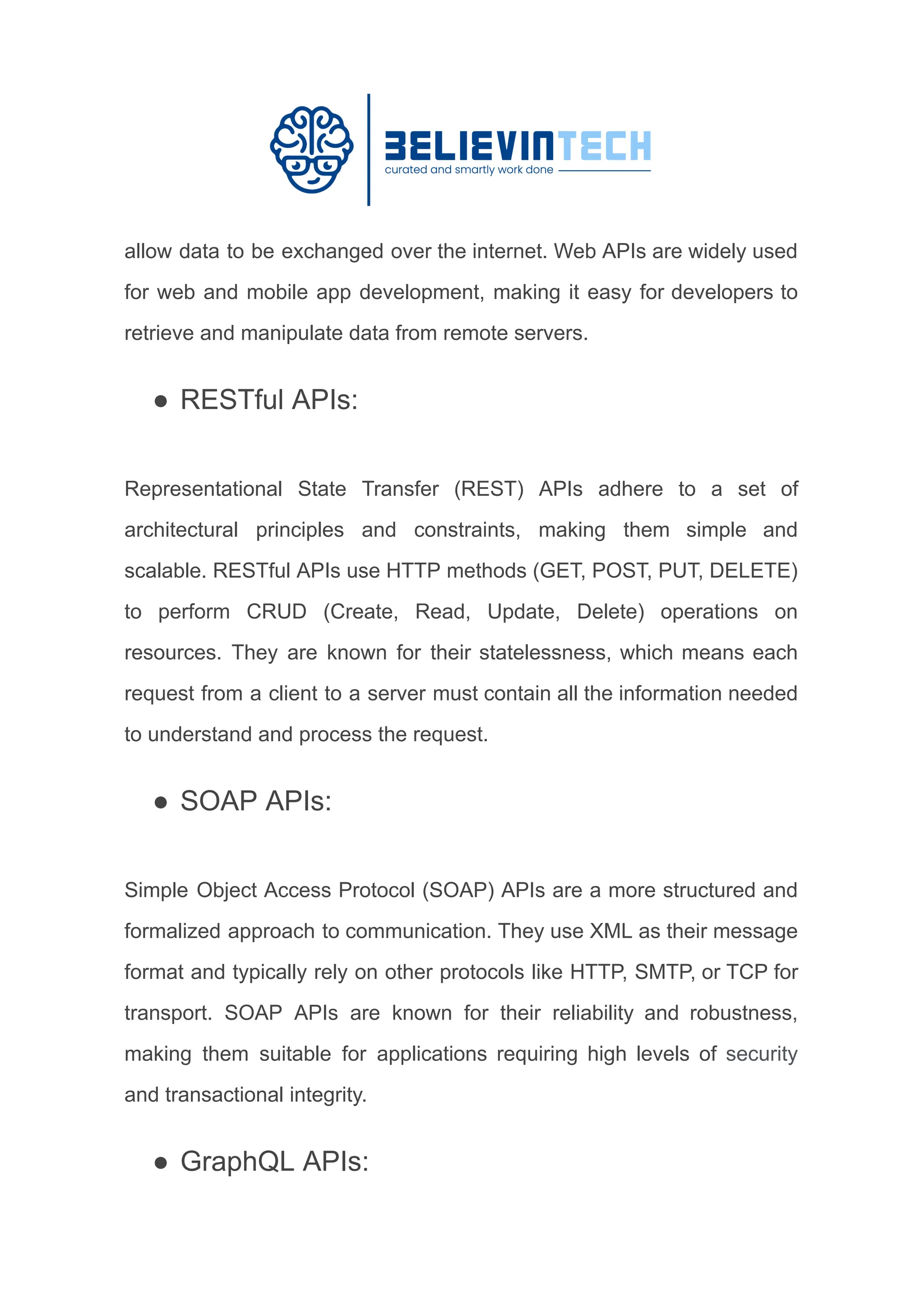 Demystifying APIs_ Exploring the Various Types of APIs to Power Your Digital World.pdf