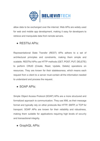 Demystifying APIs_ Exploring the Various Types of APIs to Power Your ...
