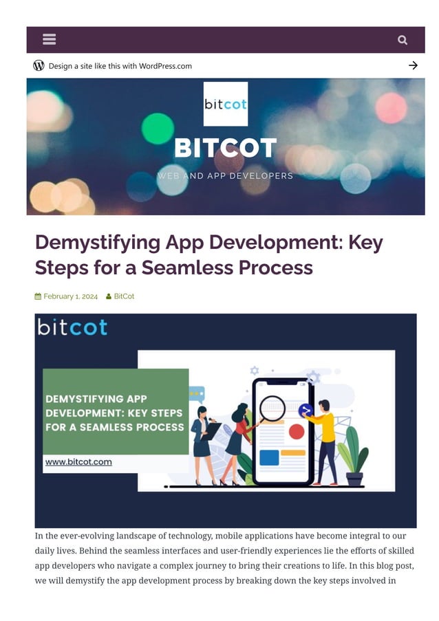 Demystifying App Development Key Steps for a Seamless Process.pdf