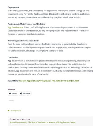 Demystifying App Development Key Steps for a Seamless Process.pdf